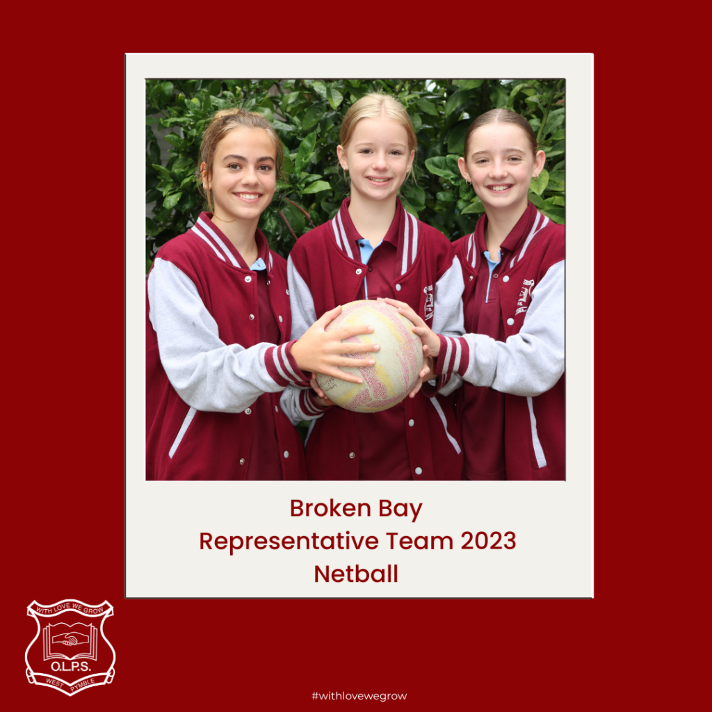 OLPS Students representing Broken Bay - Our Lady of Perpetual Succour ...